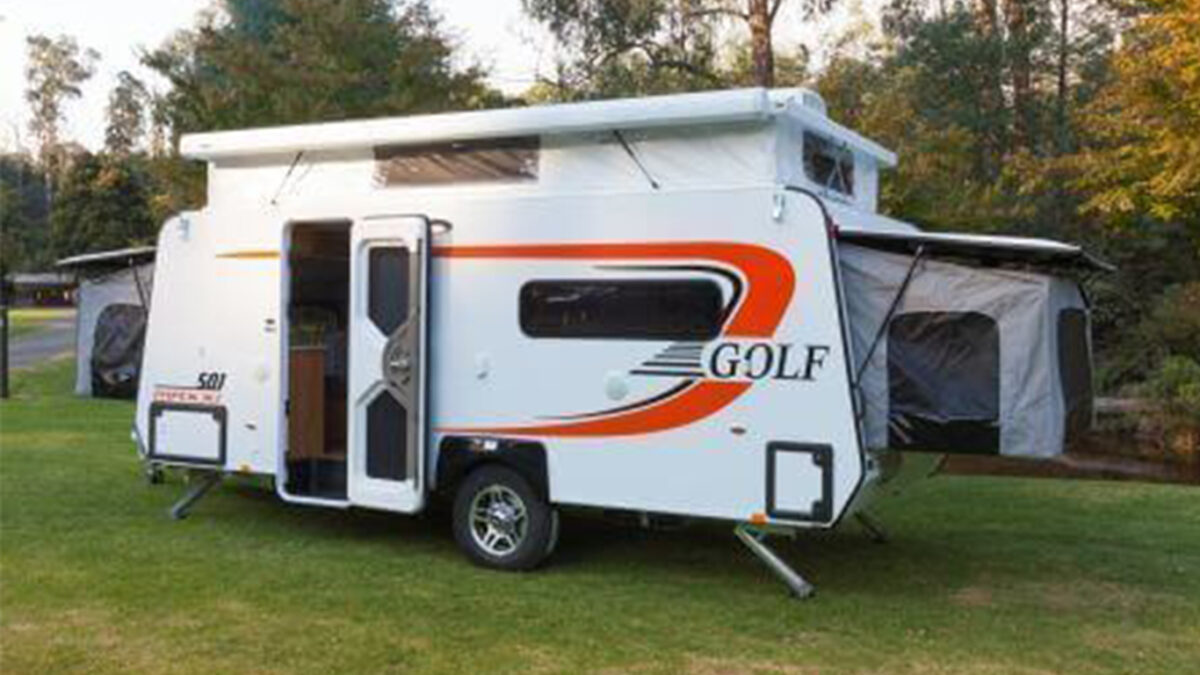 Discover Golf Maxxi Pop Top Caravans Here | Searle's RV Centre