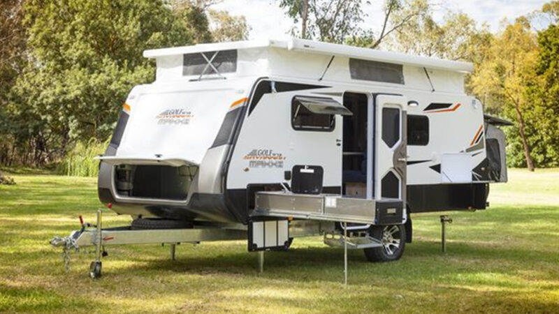 Discover Golf Maxxi Pop Top Caravans Here | Searle's RV Centre